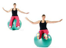 Swissball – Einstieg: Balance auf dem Ball » mobilesport.ch