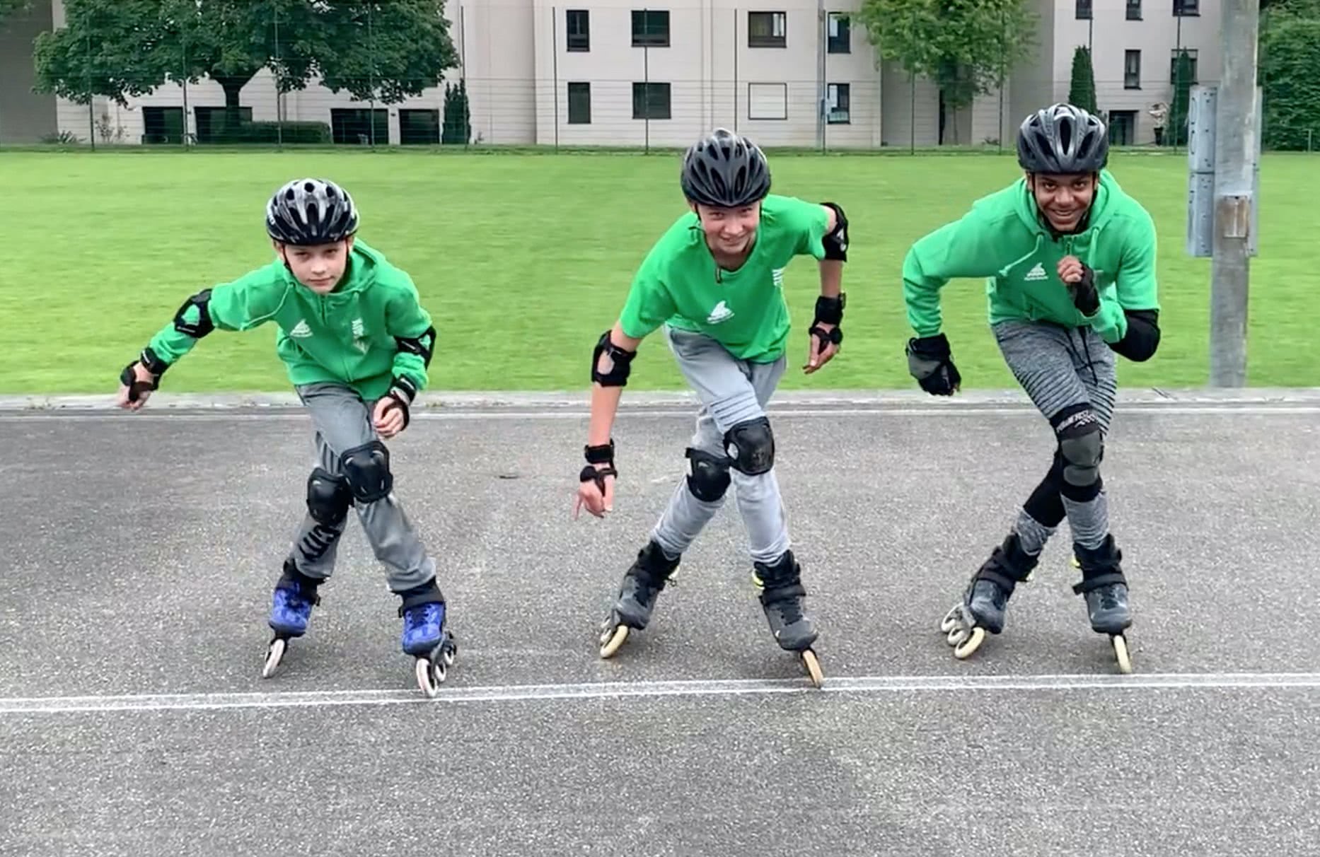 Inline skating Kids – Virages: Croisé avant » mobilesport.ch