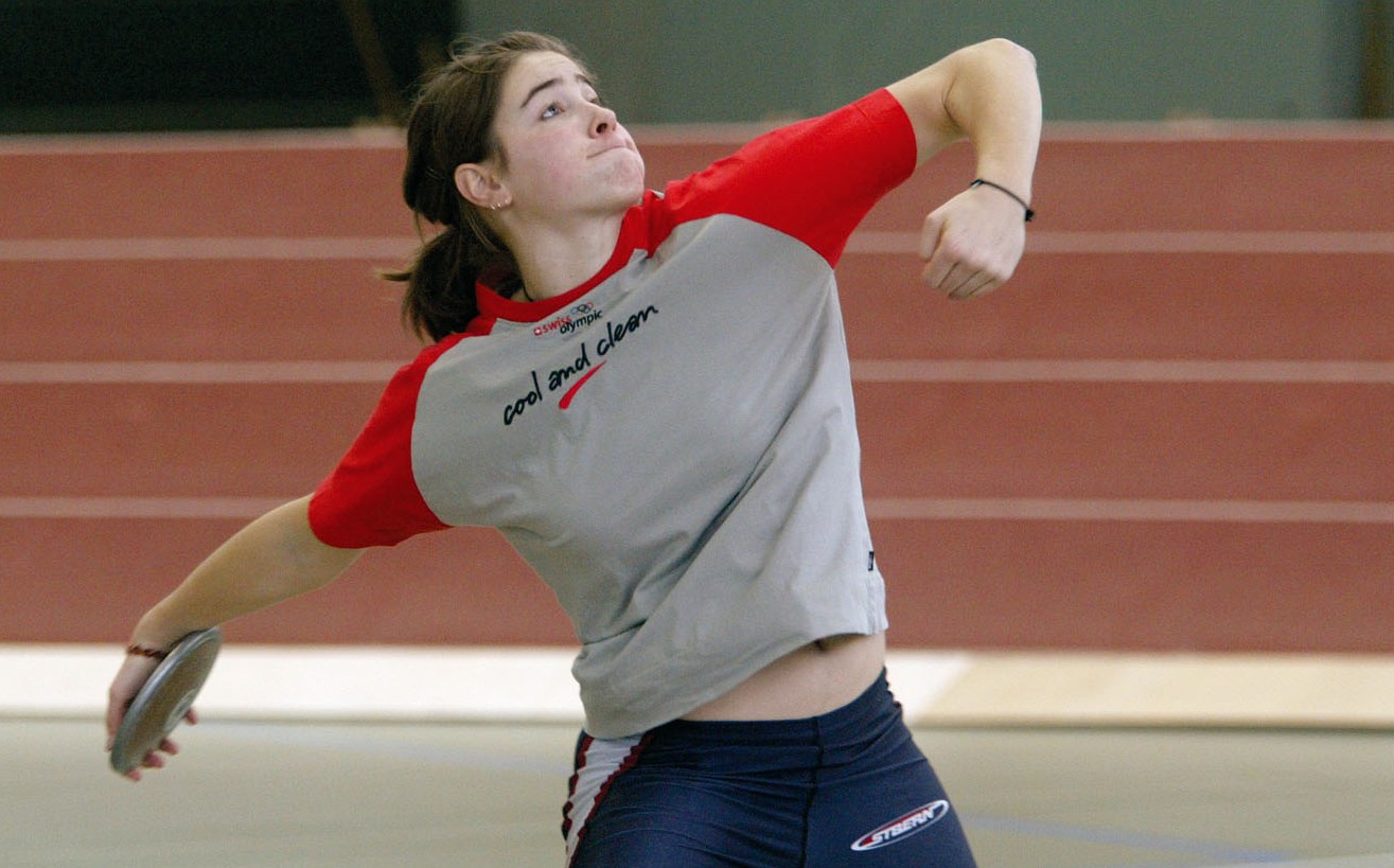 lancer du disque exercices