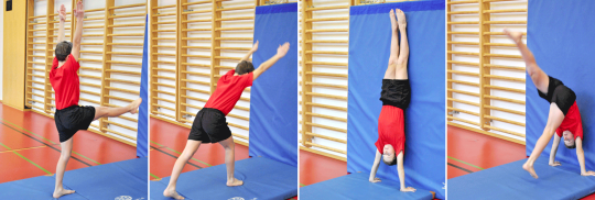 De l’appui sur les mains à l’appui renversé: Effectuer l’appui renversé ...