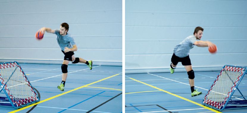Tchoukball: Tir à 70° » mobilesport.ch