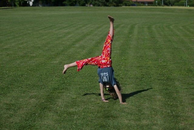 J+S-Kids – Rollen und Drehen: Rad » mobilesport.ch