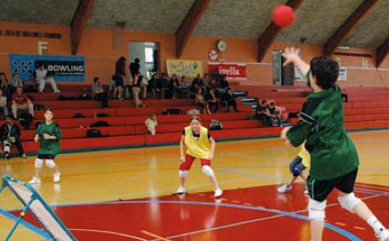 J+S-Kids – Tchoukball: Lektion 6 «Auffangen des Wurfes mit seitlicher ...