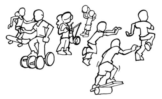 Eigenen Körper wahrnehmen: Pausenaktivitäten (Niveaus ABC) » mobilesport.ch