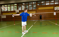 Badminton: Service long et lob » mobilesport.ch
