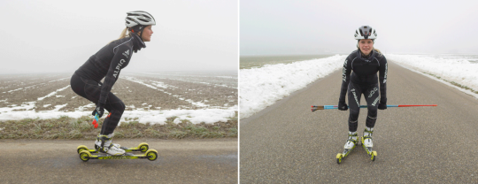 Entraînement hors neige pour skieurs de fond: Positionner – Inline/Ski ...