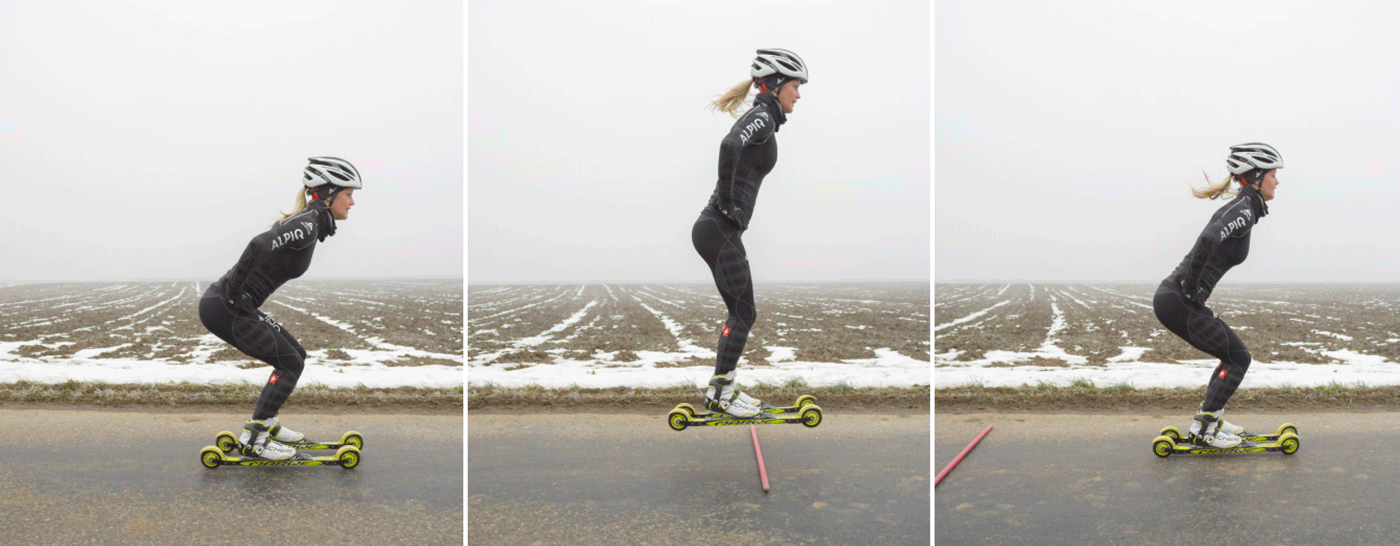 Entraînement hors neige pour skieurs de fond: Positionner – Inline/Ski ...